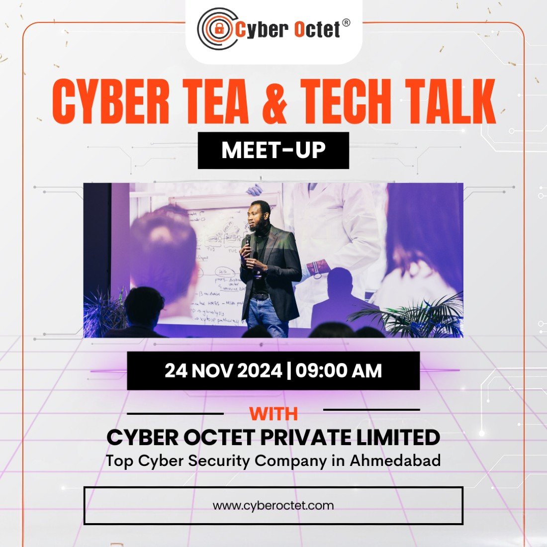 Cyber Tea and Tech Meetup! , Tea Post, Ahmedabad, 24 November 2024 ...
