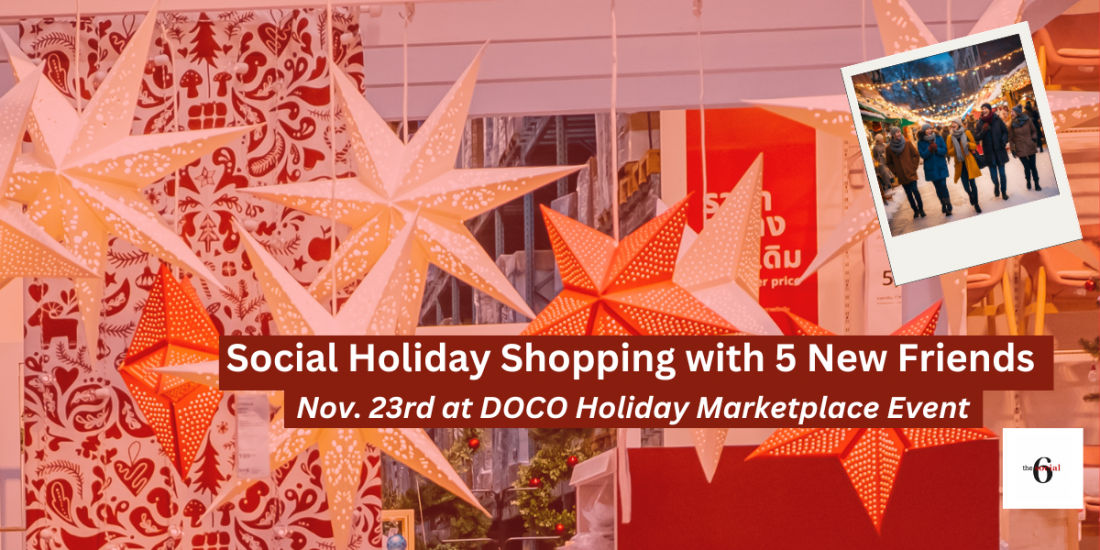 Meet New Friends for a day of Holiday Fun at DOCO Special Marketplace ...