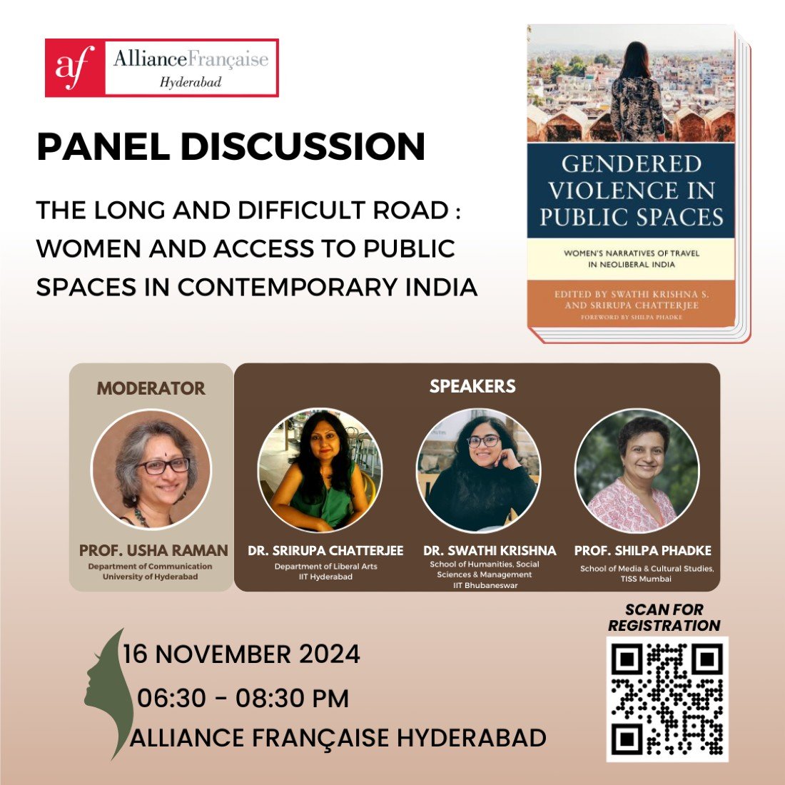 Panel Discussion on Women and access to Public Spaces in Contemporary ...