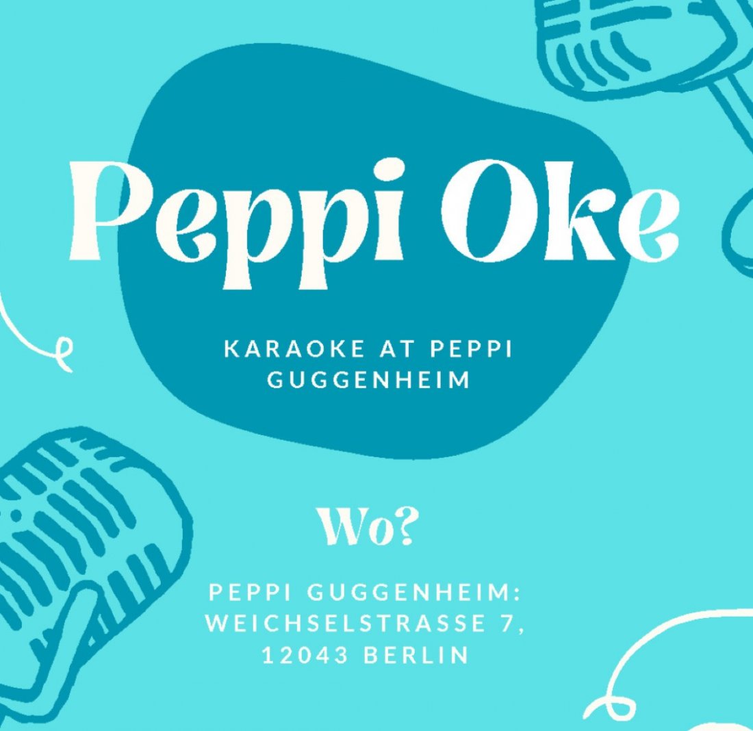 Peppi Oke @ Peppi Guggenheim Tickets, Peppi Guggenheim International ...