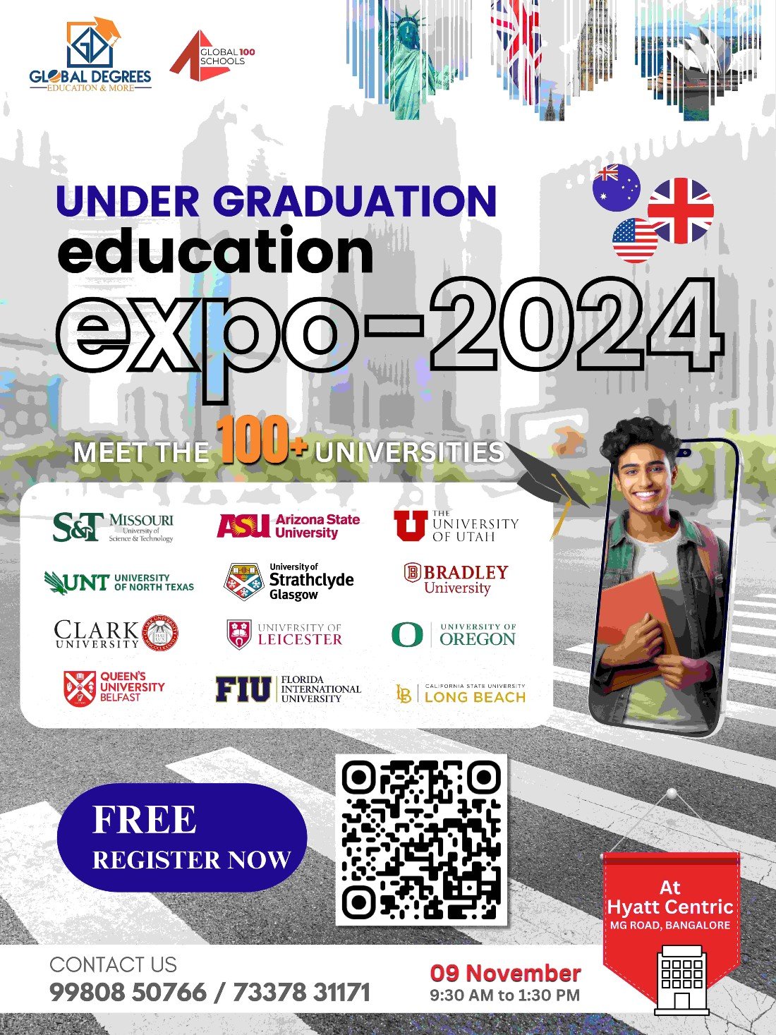 Under graduation education expo. meet top 100 universities from UK, USA ...