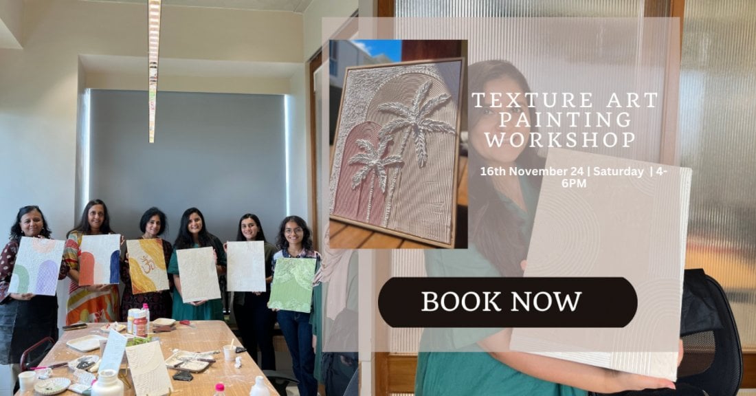 Texture Art Workshop , The Art Container, Ahmedabad, 16 November 2024 | AllEvents.in