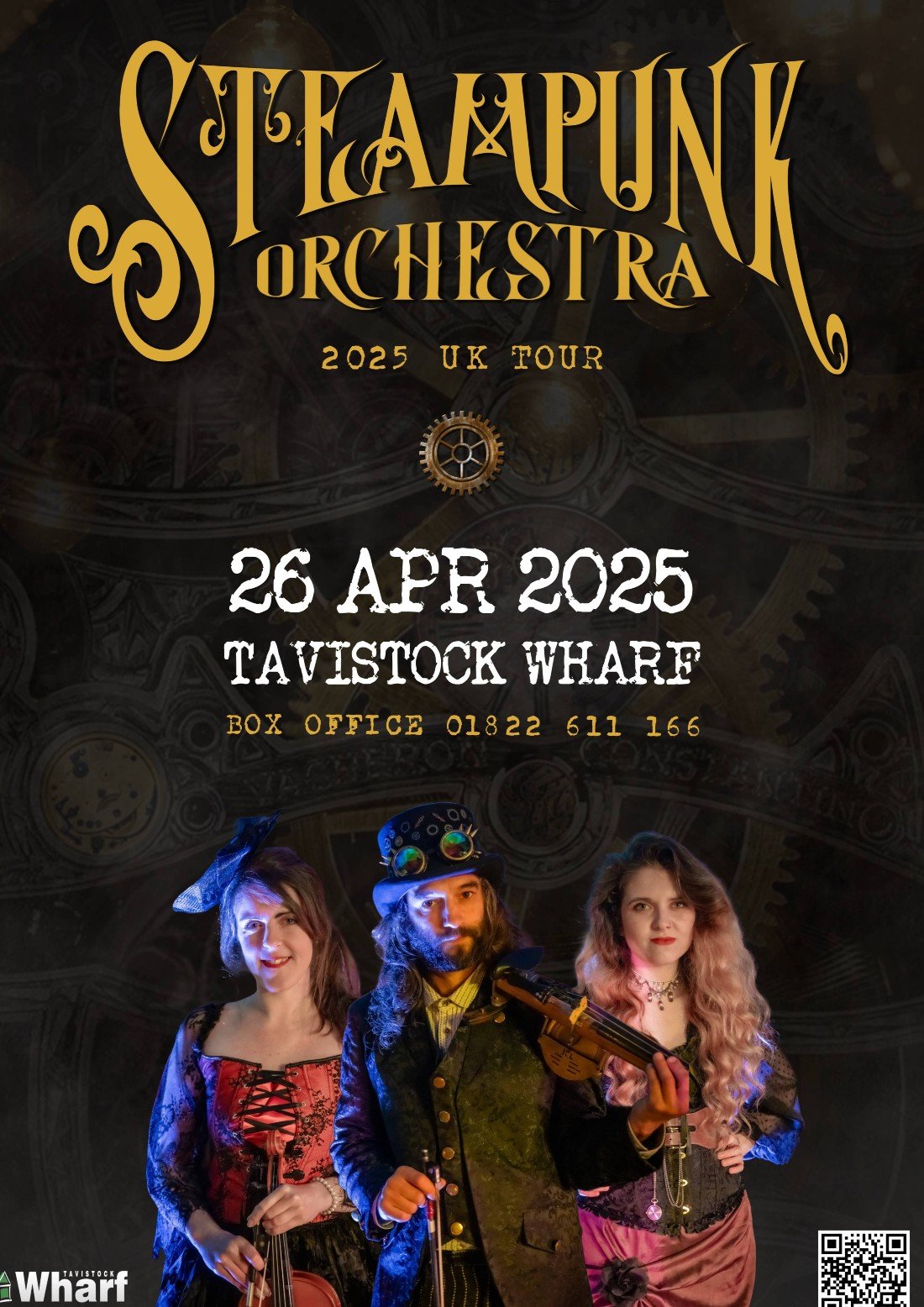 Steampunk Orchestra - Tavistock Wharf, Tavistock Wharf, Calstock, 26 ...