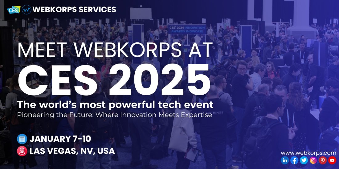 Meet Webkorps at CES 2025, Las Vegas Convention Center, Winchester, 7 ...