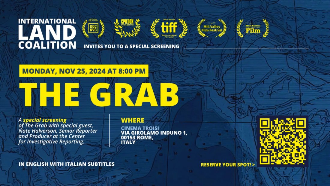 "The Grab" Documentary Screening , Cinema Troisi, Vatican, 25 November 2024 | AllEvents