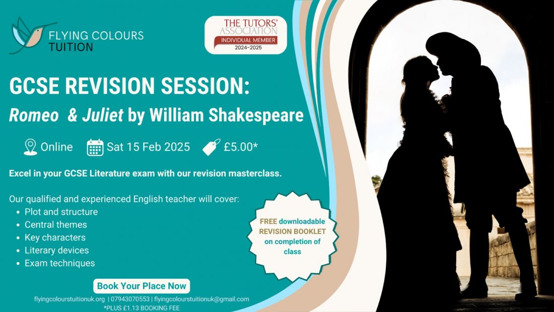 GCSE Revision: Romeo & Juliet by William Shakespeare Tickets, February ...