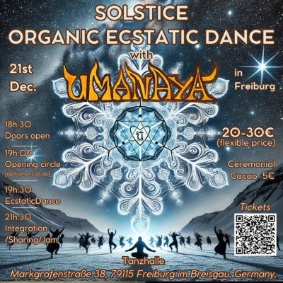 SOLSTICE Organic Ecstatic Dance - Live Music, Tanzhalle Haslach, Freiburg Im Breisgau, 21 ...