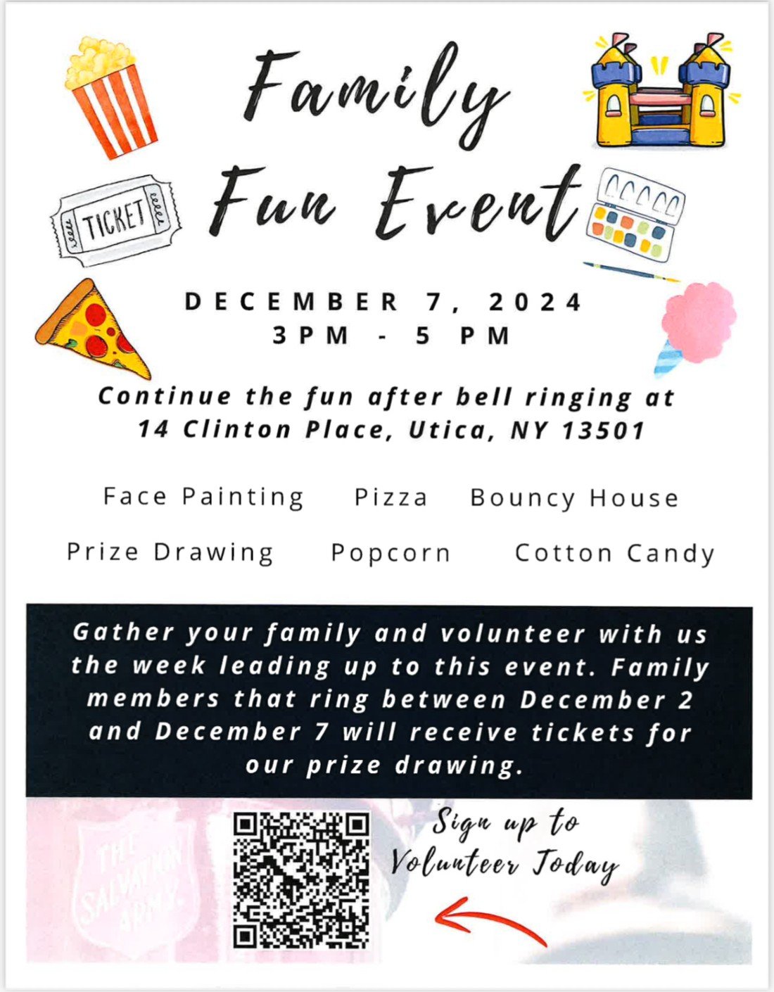 Family Fun Fest, The Salvation Army of Utica, NY, 7 December 2024 ...