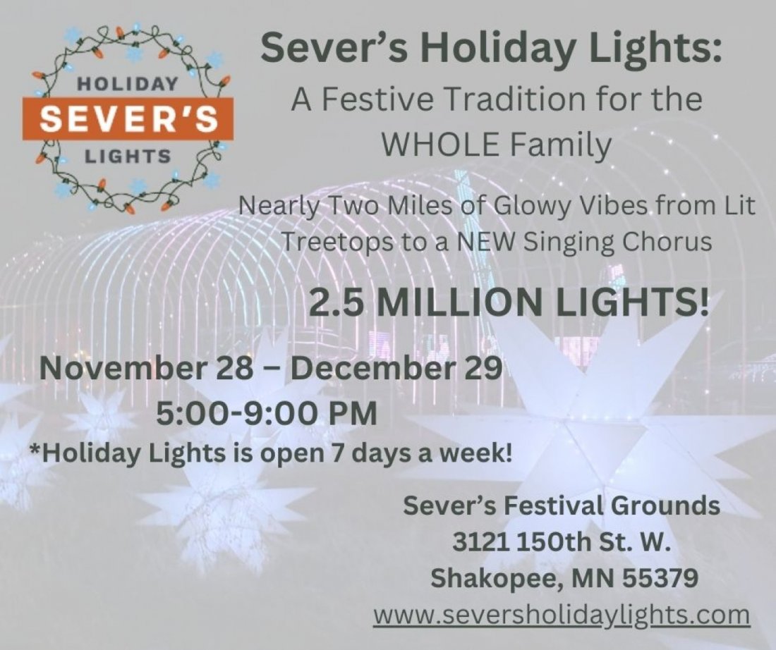 Sever’s Holiday Lights 2024, Sever's Festivals, Carver | AllEvents