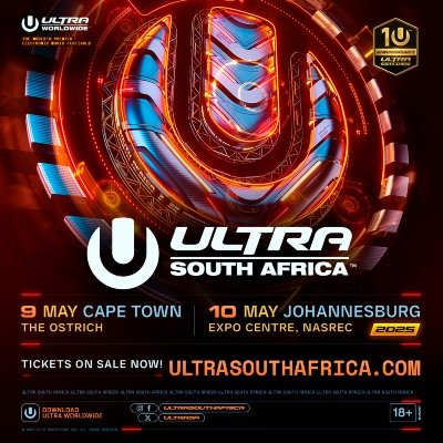 Ultra South Africa 2025 - Johannesburg, Nasrec, Diepkloof, 10 May to 11 ...
