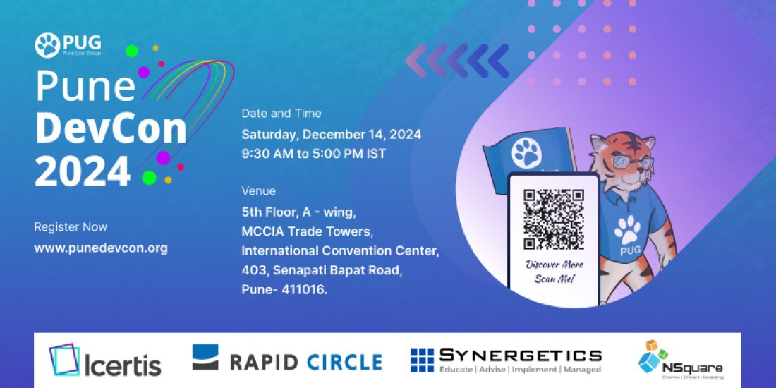 Pune DevCon 2024, MCCIA Trade Tower, Pune, 14 December 2024 | AllEvents