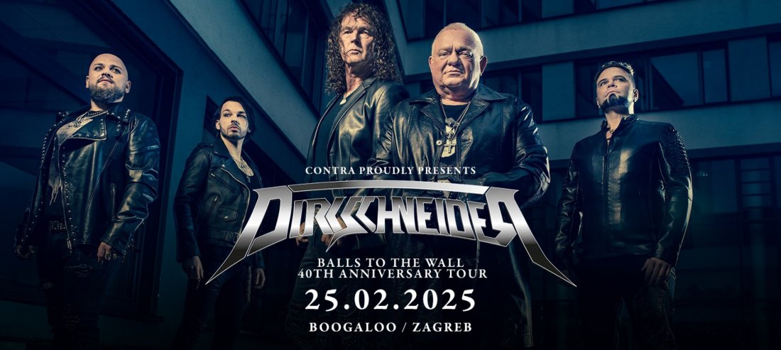 Dirkschneider - Balls To The Wall - 40th Anniversary Tour, Boogaloo ...