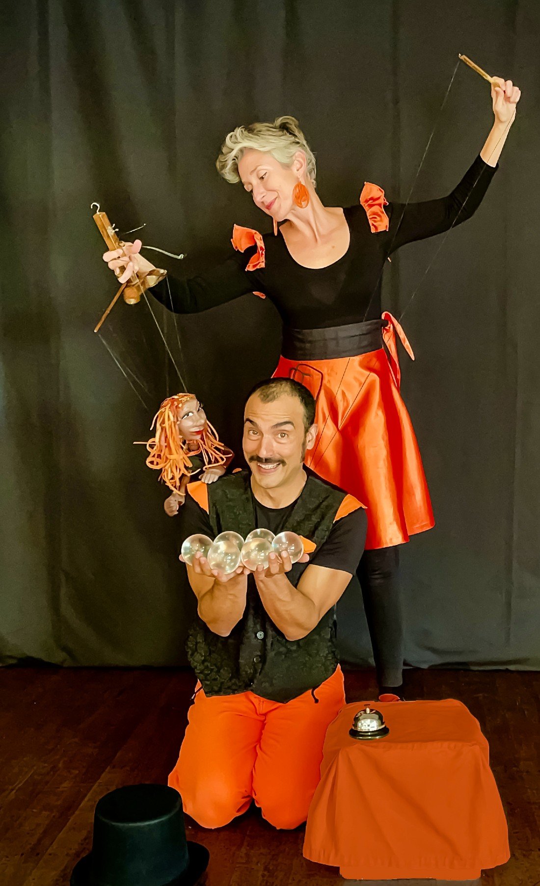 The Bell - Puppet and circus show, Karangahake Hall, Tauranga, 8 ...