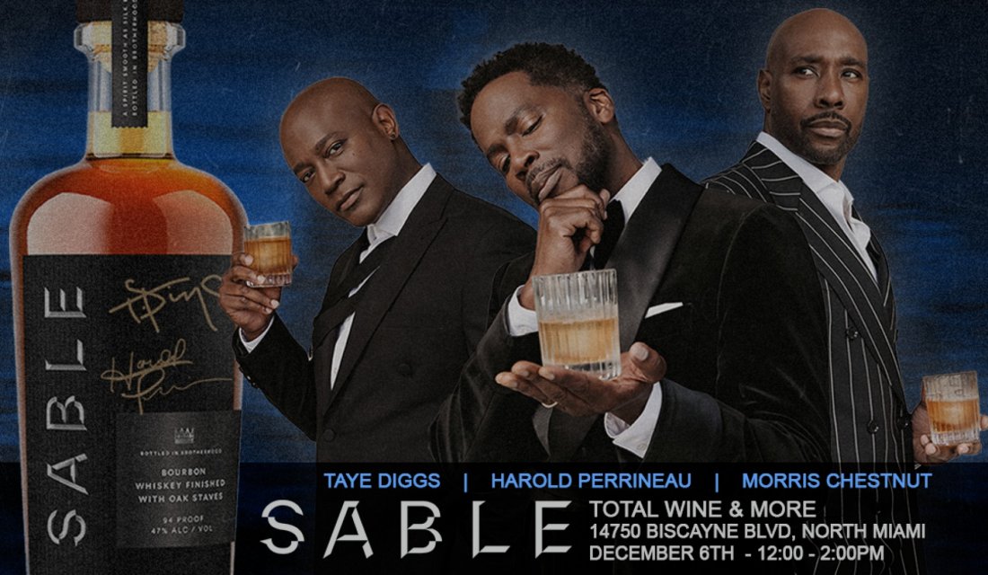 Morris Chestnut + Harold Perrineau present Sable Bourbon Meet and Greet ...