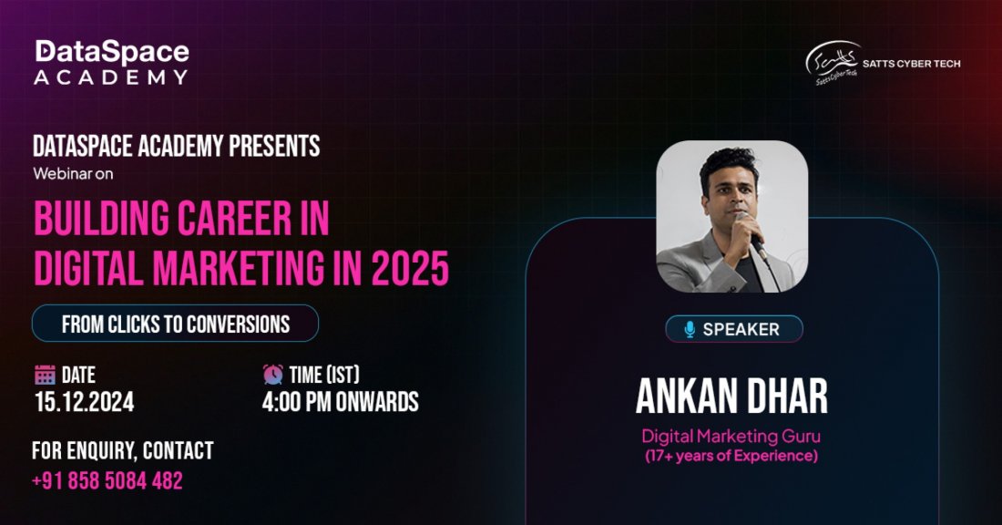 FREE Webinar on Career in Digital Marketing in 2025, December 15 2024 ...