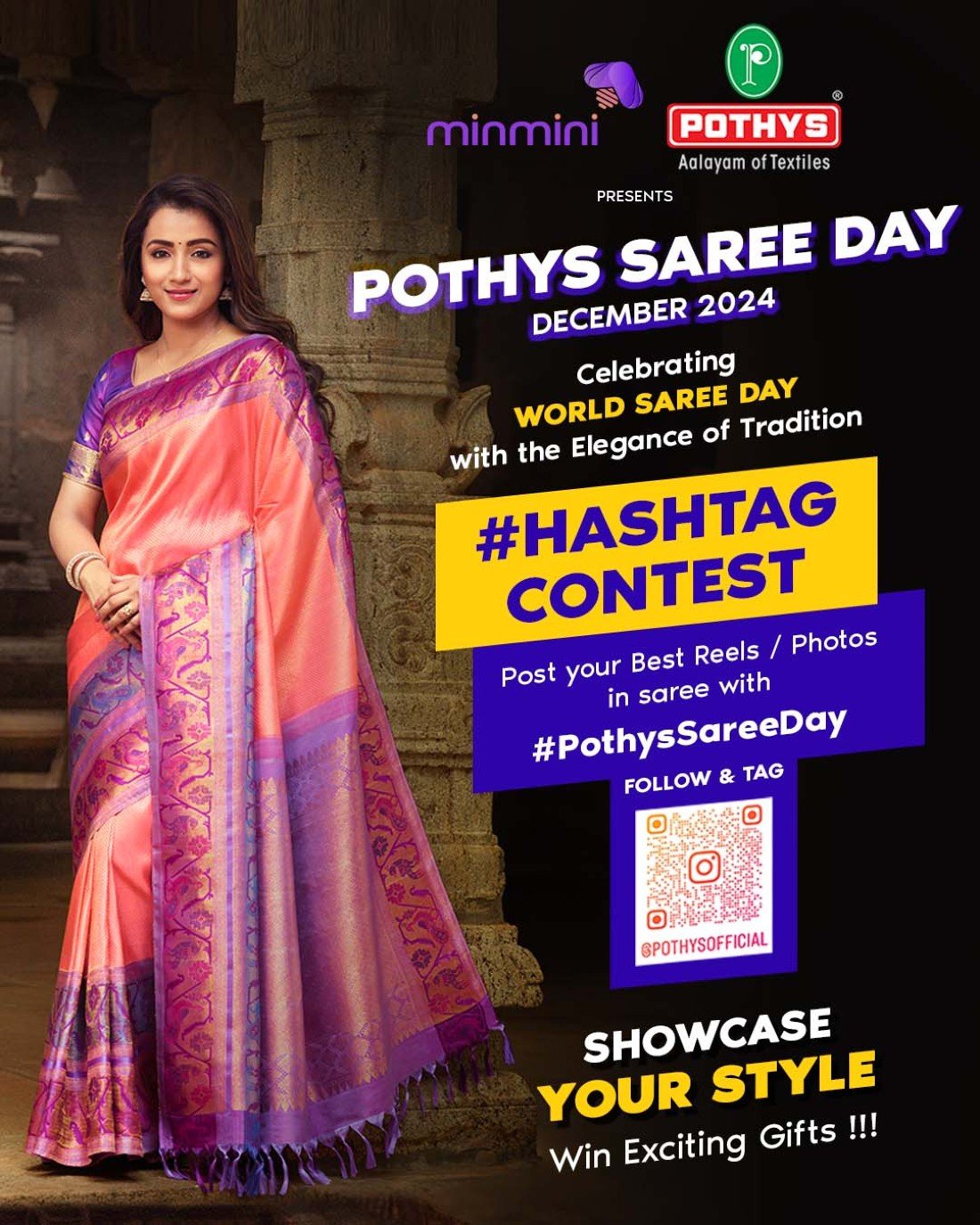 POTHYS SAREE DAY - 2024, India, Chennai, 20 December 2024 | AllEvents
