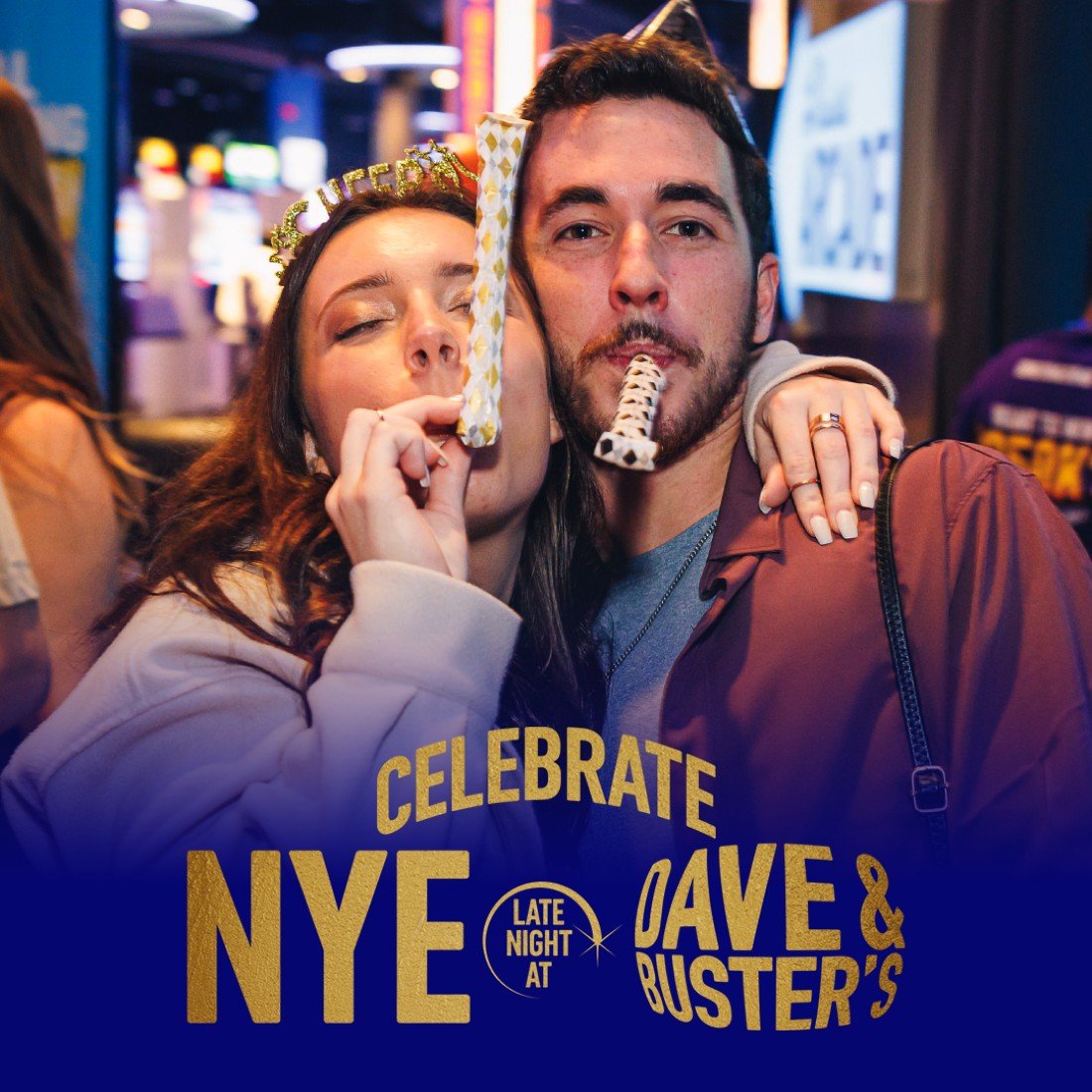 Ringing in 2025 is a VIBE at Dave & Busters , Dave & Buster's Oklahoma ...