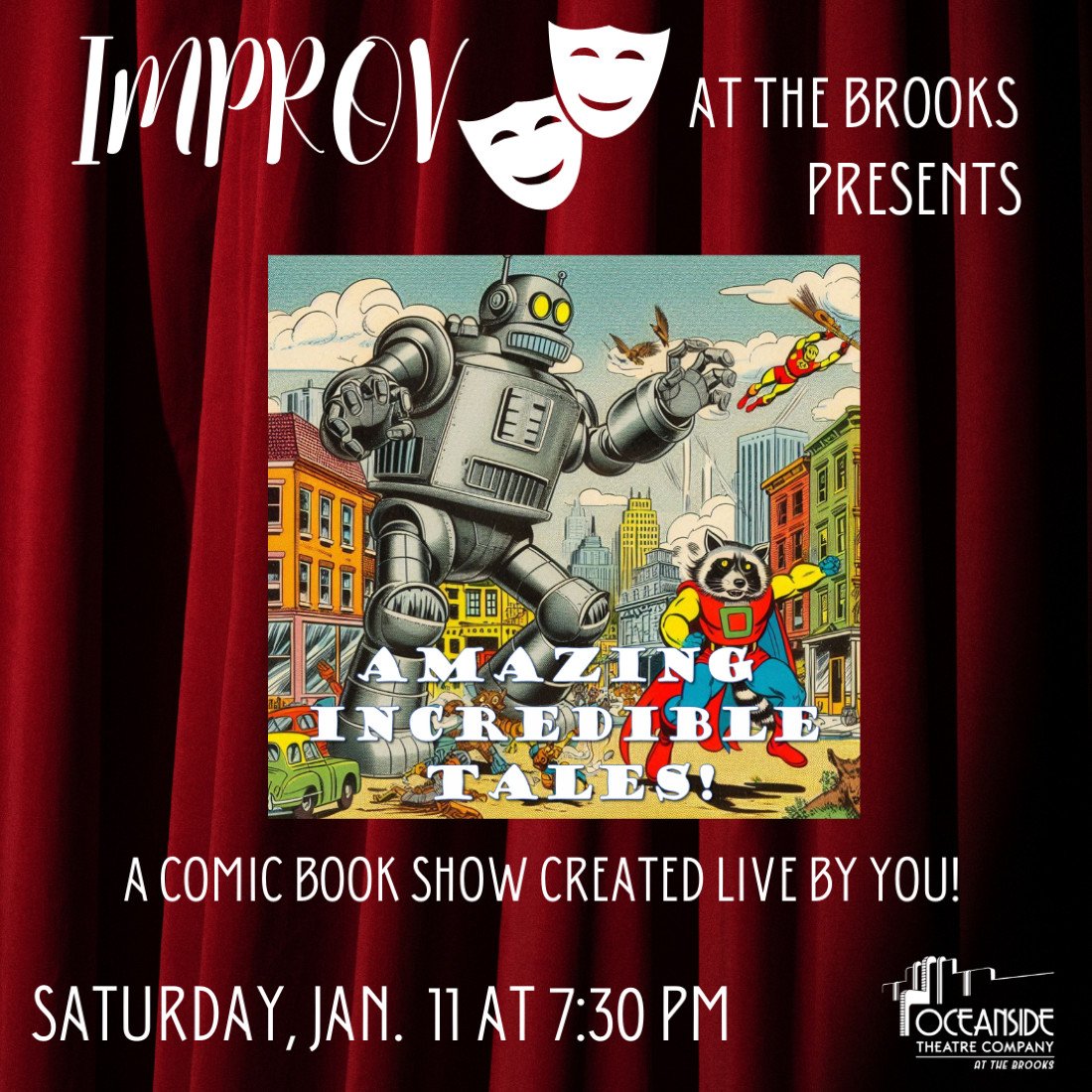 Amazing Incredible Tales - a Fully Improvised Superhero Comic ...