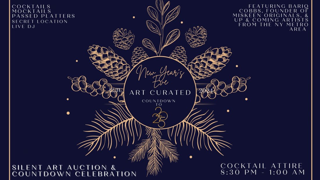 NYE Art Curated Countdown Celebration , Secret Location , White Plains ...