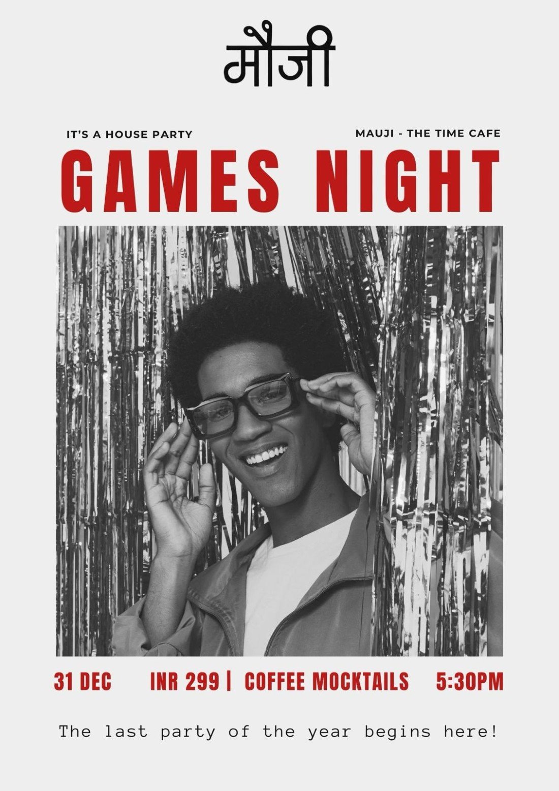 Games Night at Mauji, Mauji - The Time Cafe, Pune, 31 December 2024 ...