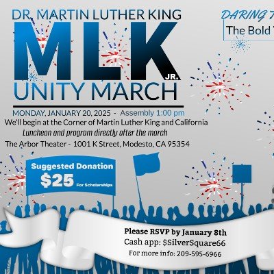 March for Legacy: The 3rd Annual MLK Unity March, The Arbor Theater ...