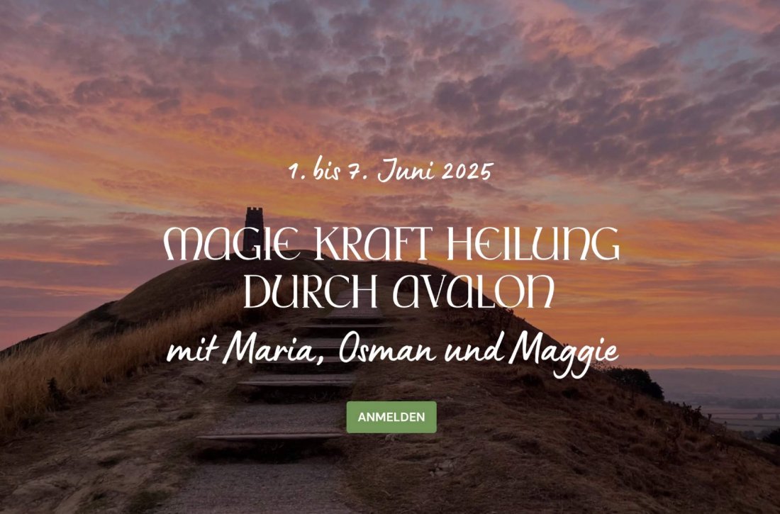 Magie Kraft Heilung durch Avalon mit Maria, Osman und Maggie, Healing ...