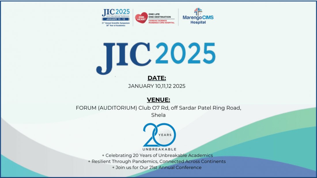 Joint International Conference (JIC 2025), Club O7, Ahmedabad, 10 ...