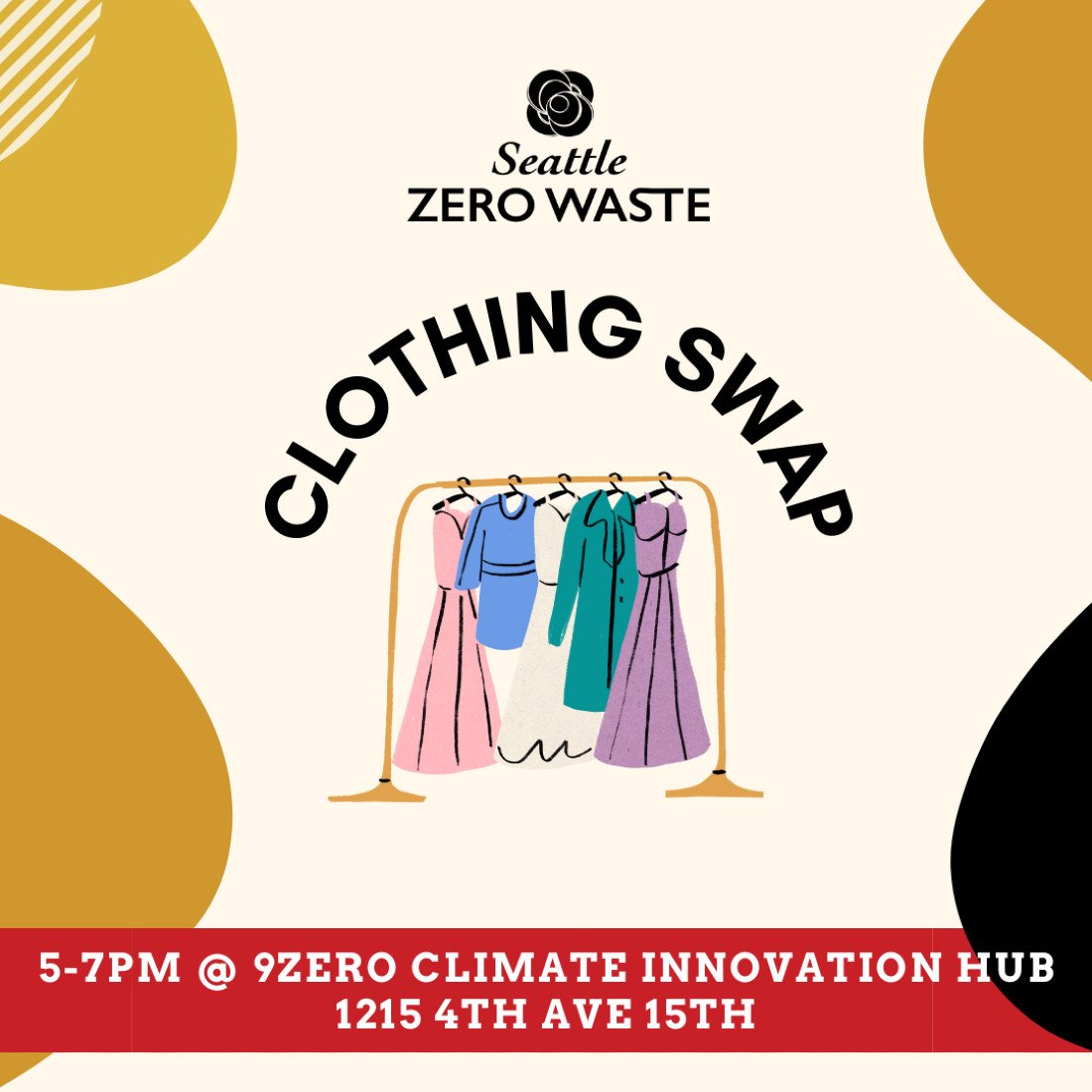 Seattle Zero Waste Clothing Swap (Mens, Womens & Accessories), 9Zero ...