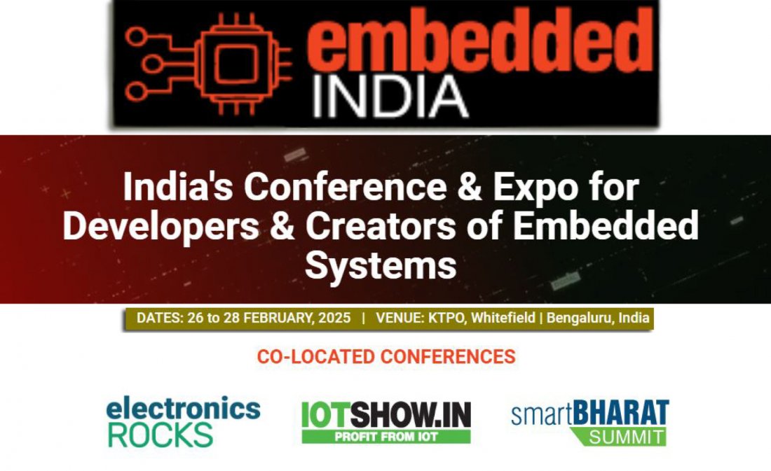 Embedded India 2025, KTPO, Industrial Area, Whitefield, Bengaluru ...