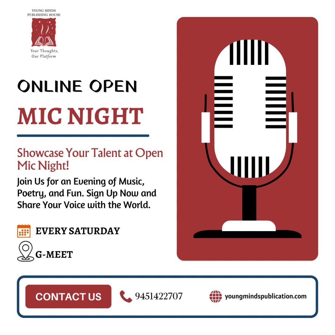 Saturday Online Open Mic, January 11 2025 | Online Event | AllEvents