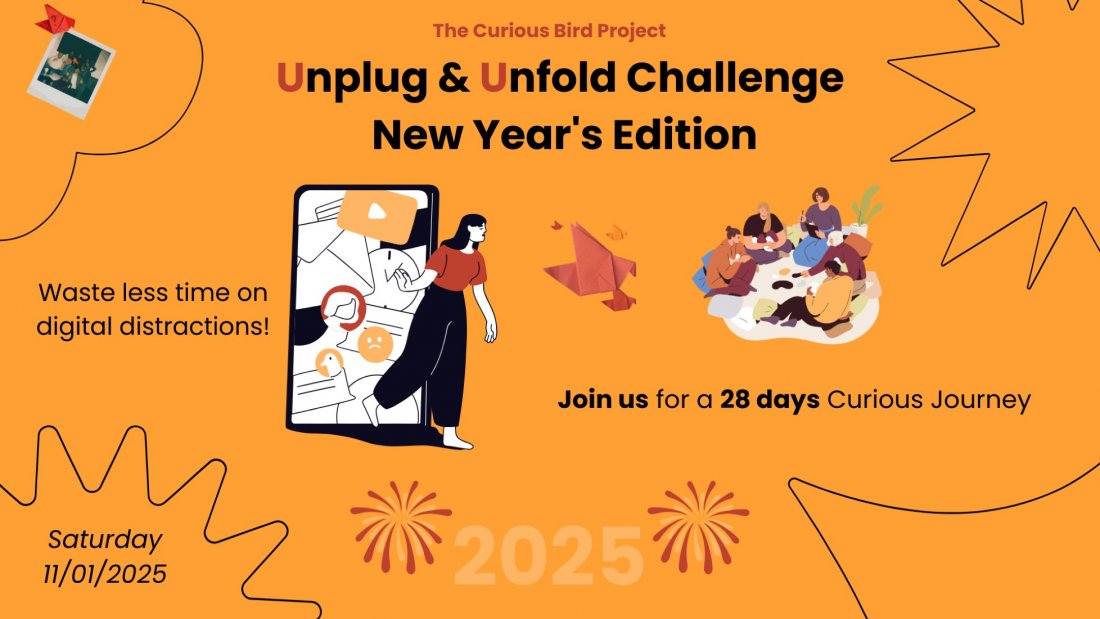 Unplug & Unfold Challenge - New Years Edition (online), January 11 2025 ...