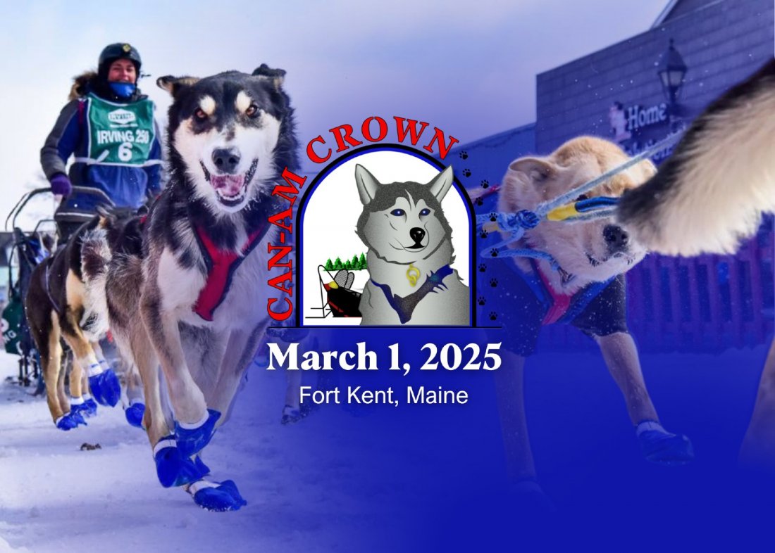 Can-Am Crown International Sled Dog Races, Main Street, Fort Kent, 1 ...