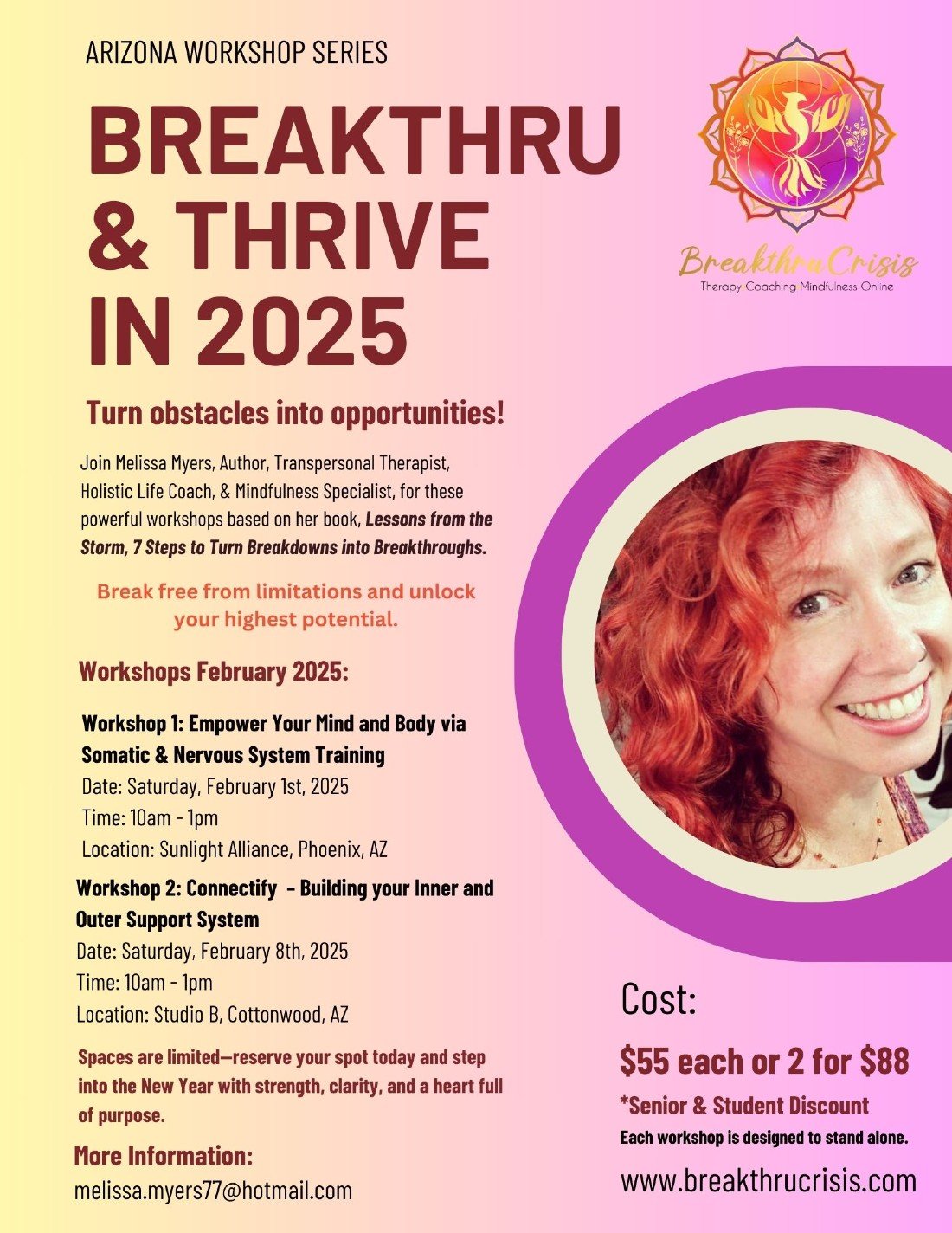 Breakthrough and Thrive in 2025 Workshop 1 Empower Your Body and Mind with Somatics, Sunlight ...
