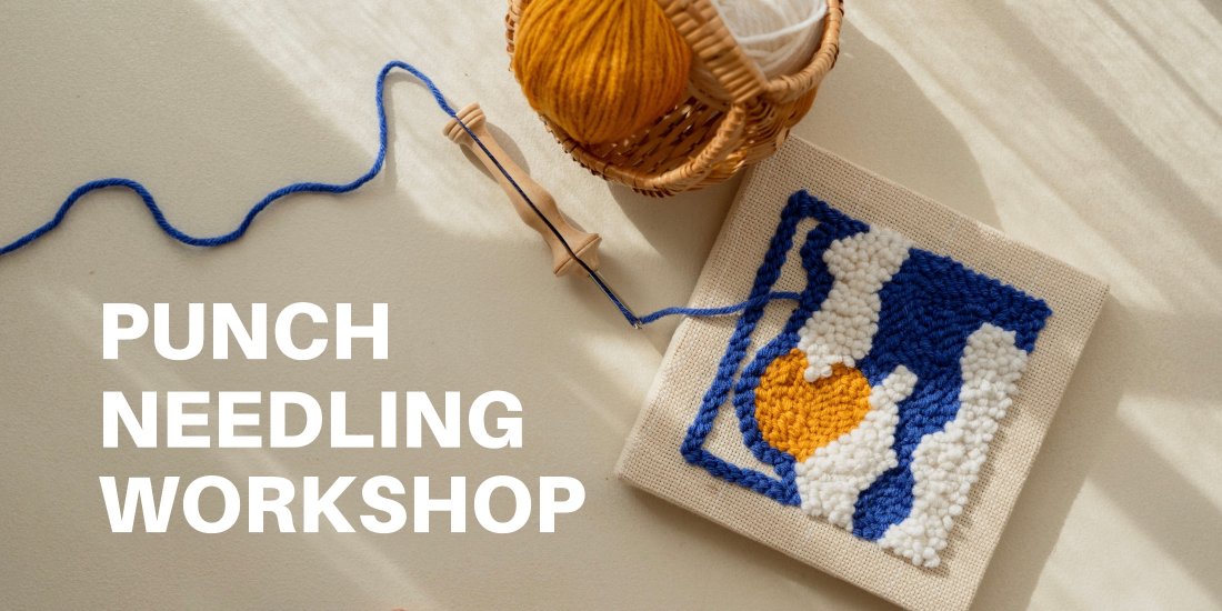Punch Needle Art Workshop: "Sunlit Whispers" ☀️ , Shubhi Gakhar Studios ...