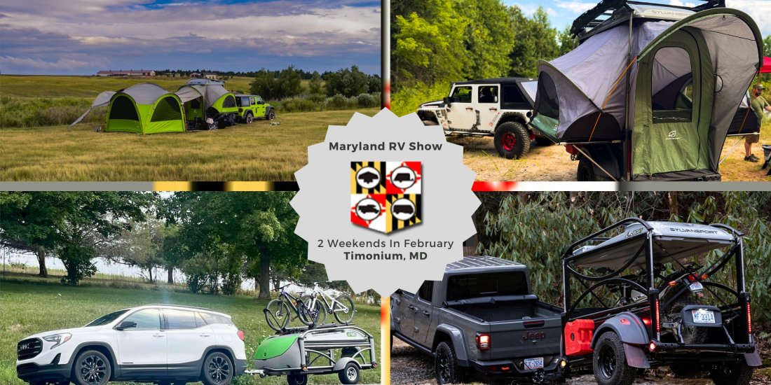See the GO & GOAT campers at the Maryland RV Show, Maryland State ...