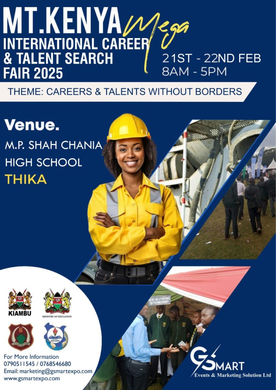 MT KENYA MEGA INTERNATIONAL CAREER & TALENT FAIR 2025, M.P SHAH CHANIA ...