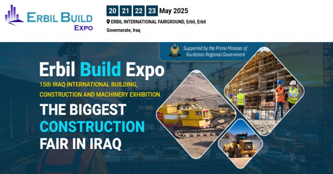 ERBIL BUILD EXPO 2025, Erbil, Arbil, 20 May to 23 May | AllEvents