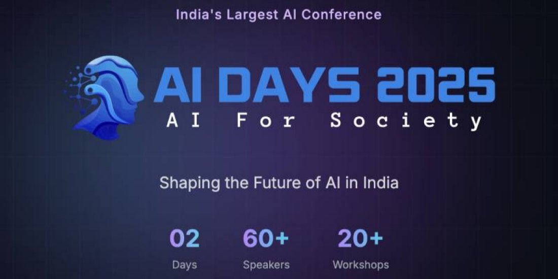 AI Days 2025 - Indias Largest AI Conference (Get your Passes only at ...