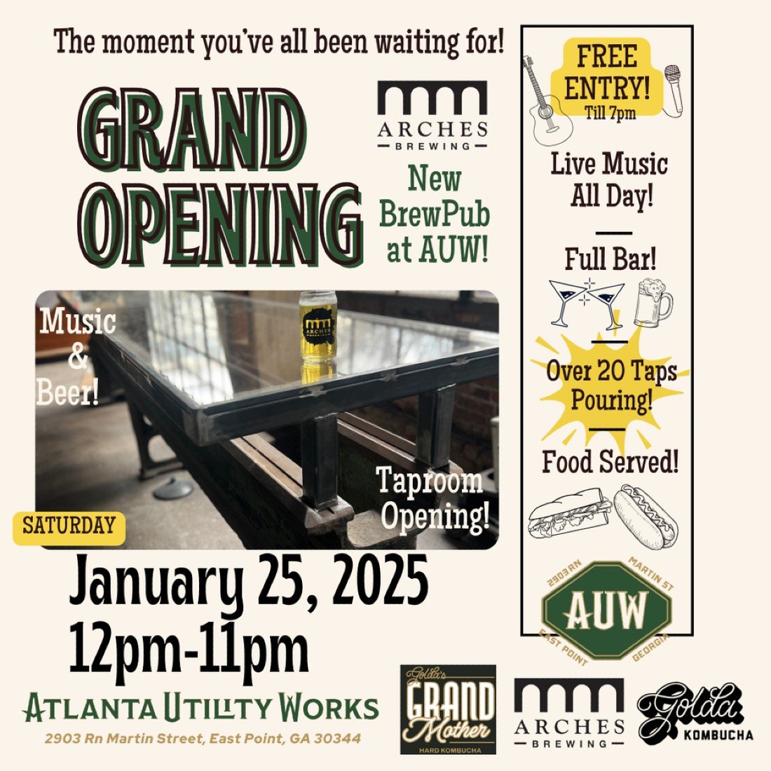 Atlanta Utility Works, Atlanta Utility Works, 25 January 2025 | AllEvents