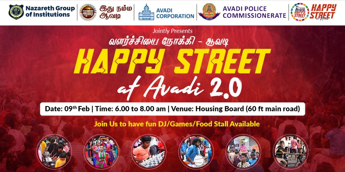 Happy Street Avadi, Avadi Housing Board , Chennai, 9 February 2025 ...