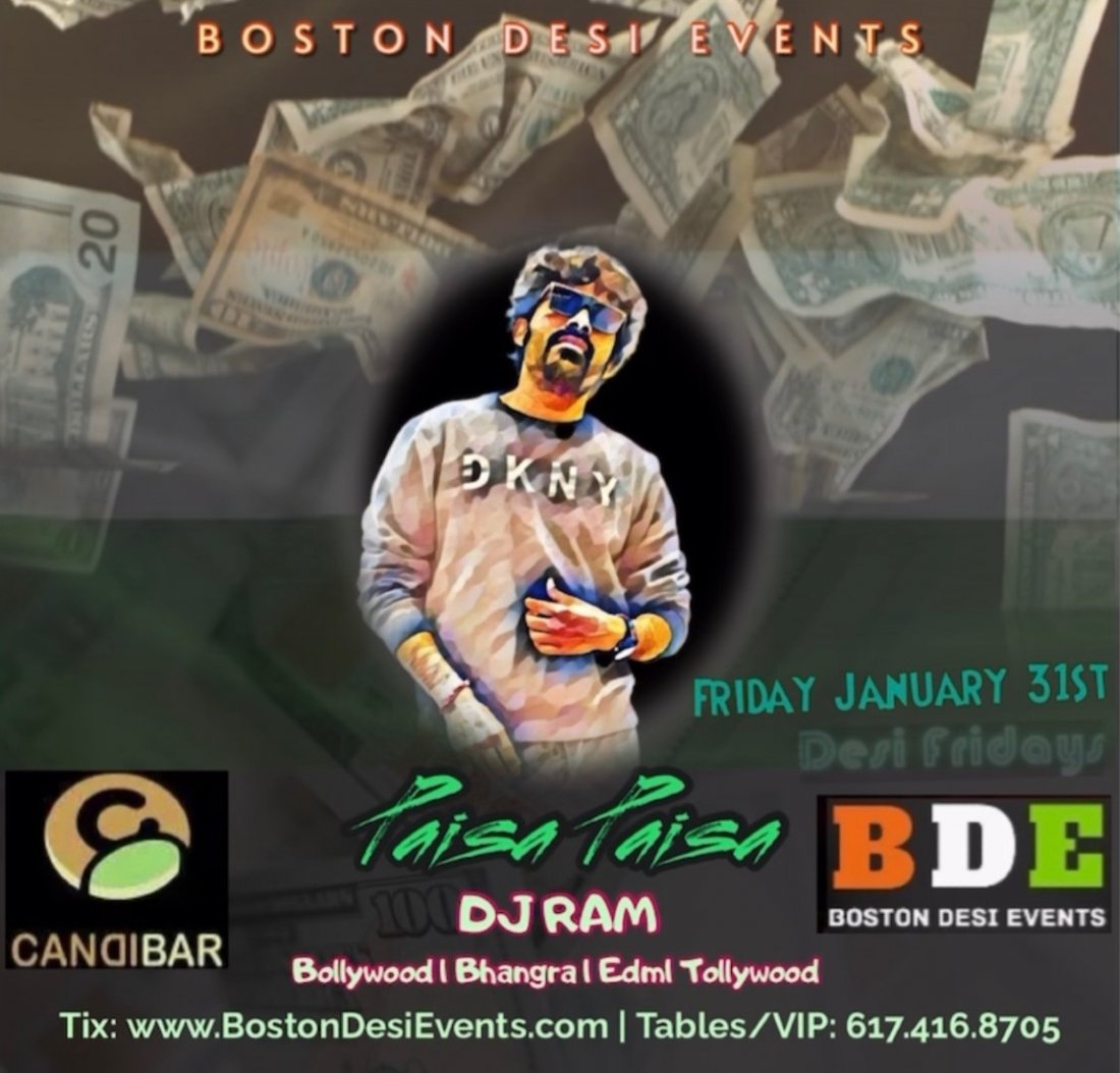 Paisa Paisa-Desi Fridays- Bollywood Night@ Club Candibar Mainroom w/Dj ...