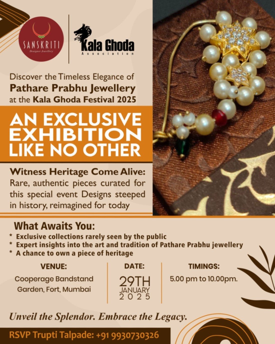 Pathare Prabhu Jewellery exhition at Kala Ghoda Art festival 2025 ...
