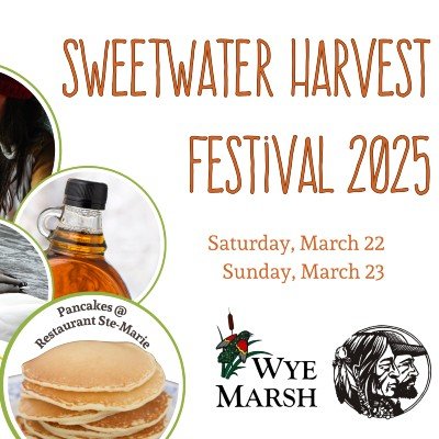 Wye Marsh Sweetwater 2025, Wye Marsh Wildlife Centre, Midland, 22 March ...