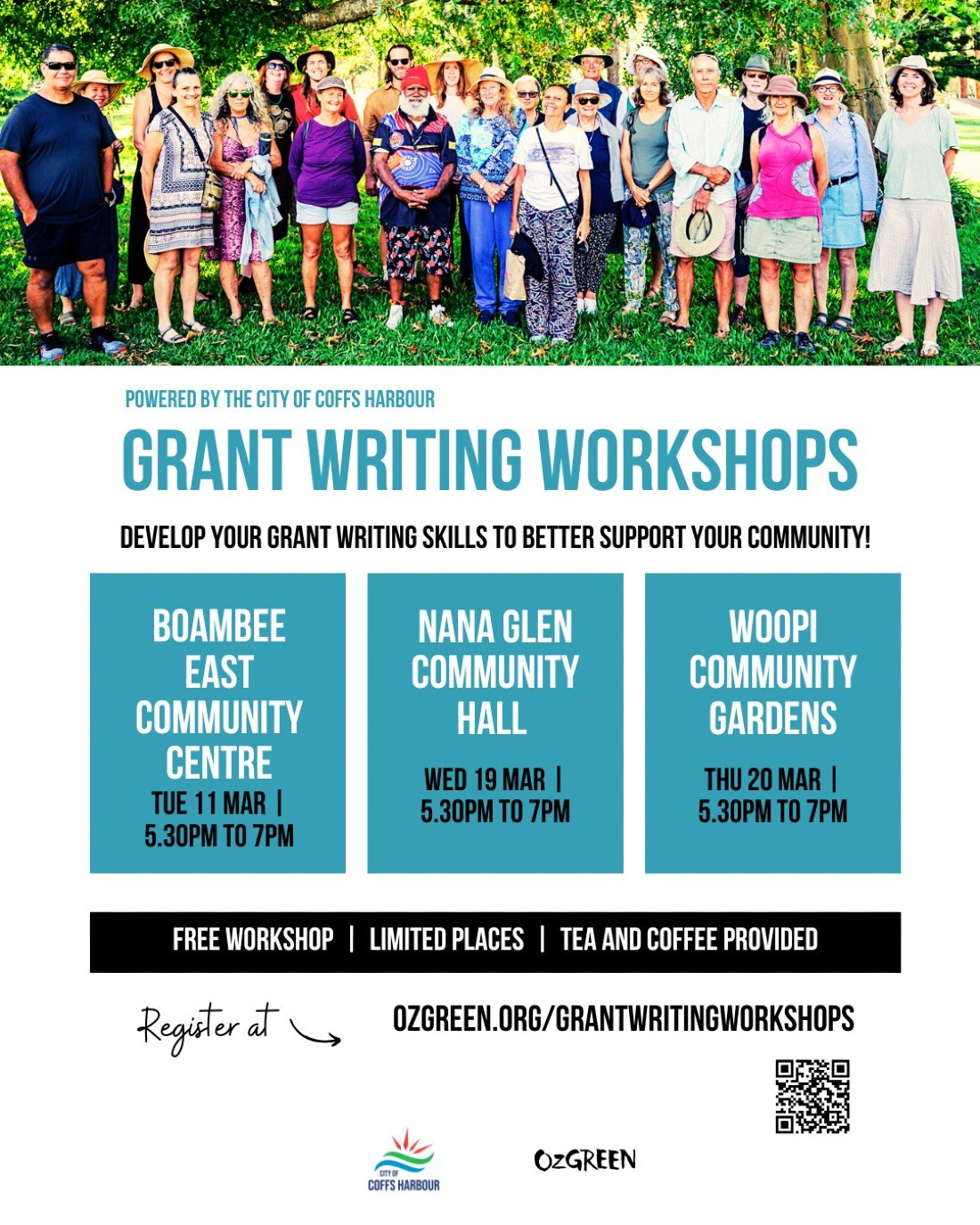 FREE Grant Writing Workshops - Coffs Harbour Shire , Boambee East Community Centre, Nana Glen ...
