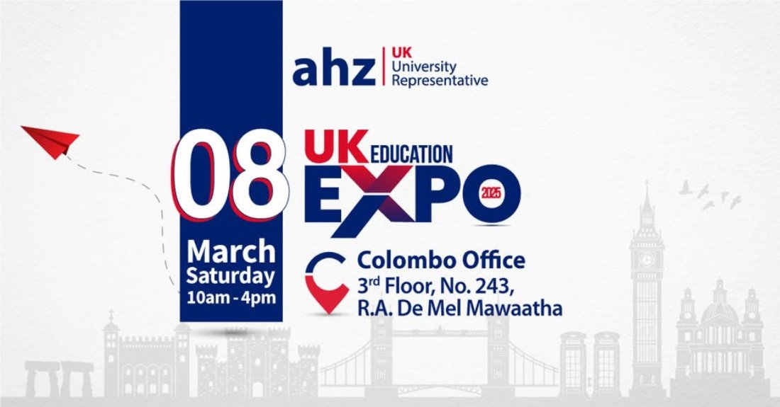 UK Education Expo 2025 - AHZ Colombo Office, AHZ Colombo, Sri Lanka, 8 March 2025 | AllEvents
