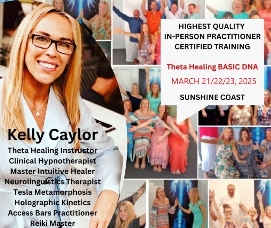 LIVE-IN-PERSON: Internationally Certified THETA HEALING BASIC DNA 3 Day ...