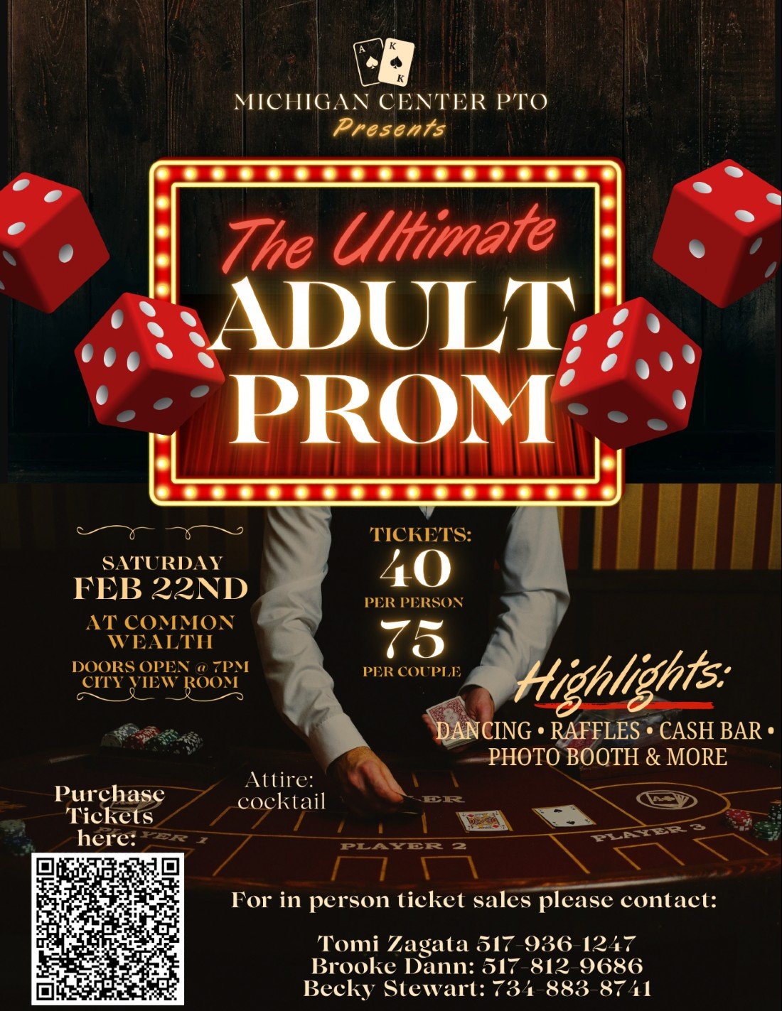 The Ultimate Adult Prom, Commonwealth Commerce Center, Jackson, 22 ...