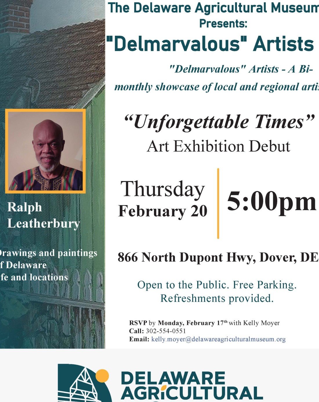 Delmarvalous Artists Series at the Delaware Agricultural Museum, 866 N ...