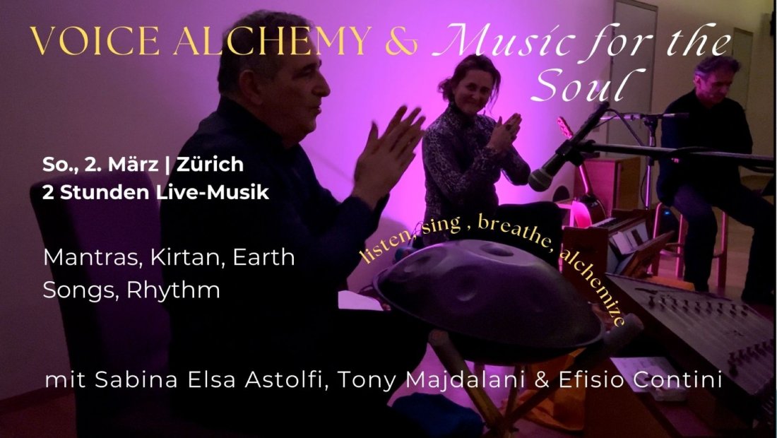 Voice Alchemy & Music for the Soul, Nandalayoga, Zurich | AllEvents