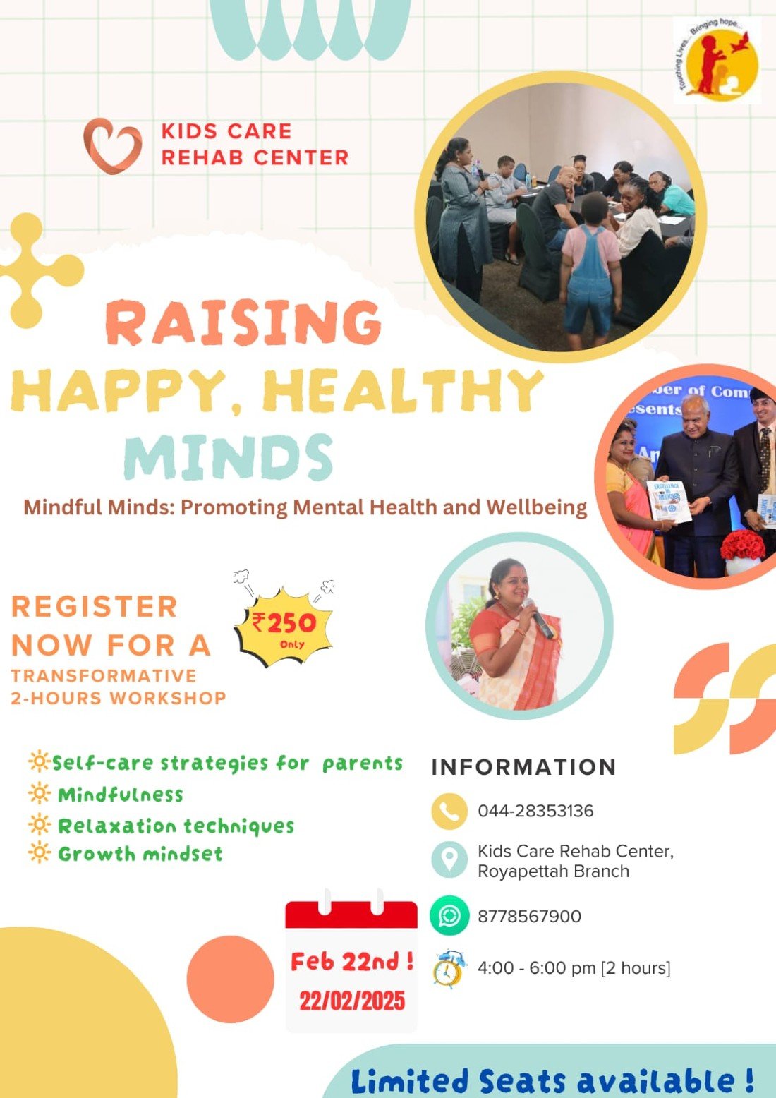 “Raising Happy ?, Healthy Minds ?” (Mindful Minds: Promoting Mental ...